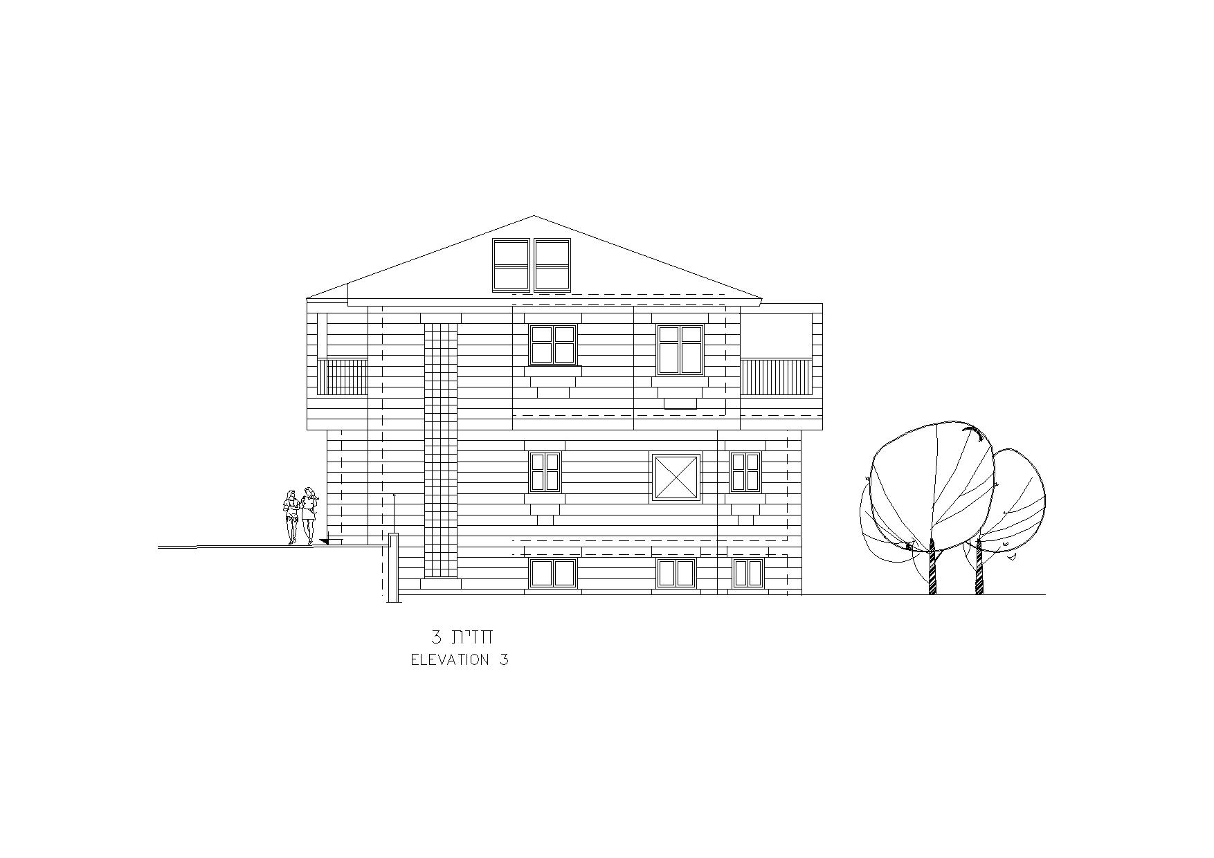 שבלול - תכנית אדריכלית DA-2713