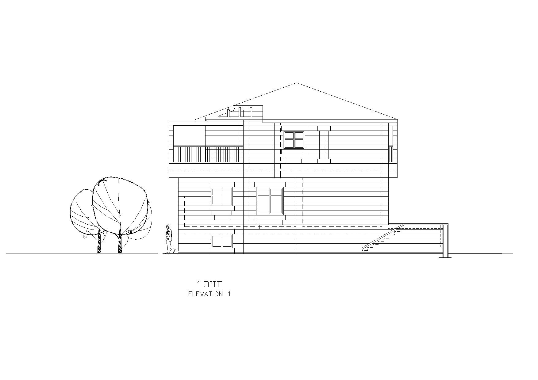 שבלול - תכנית אדריכלית DA-2713