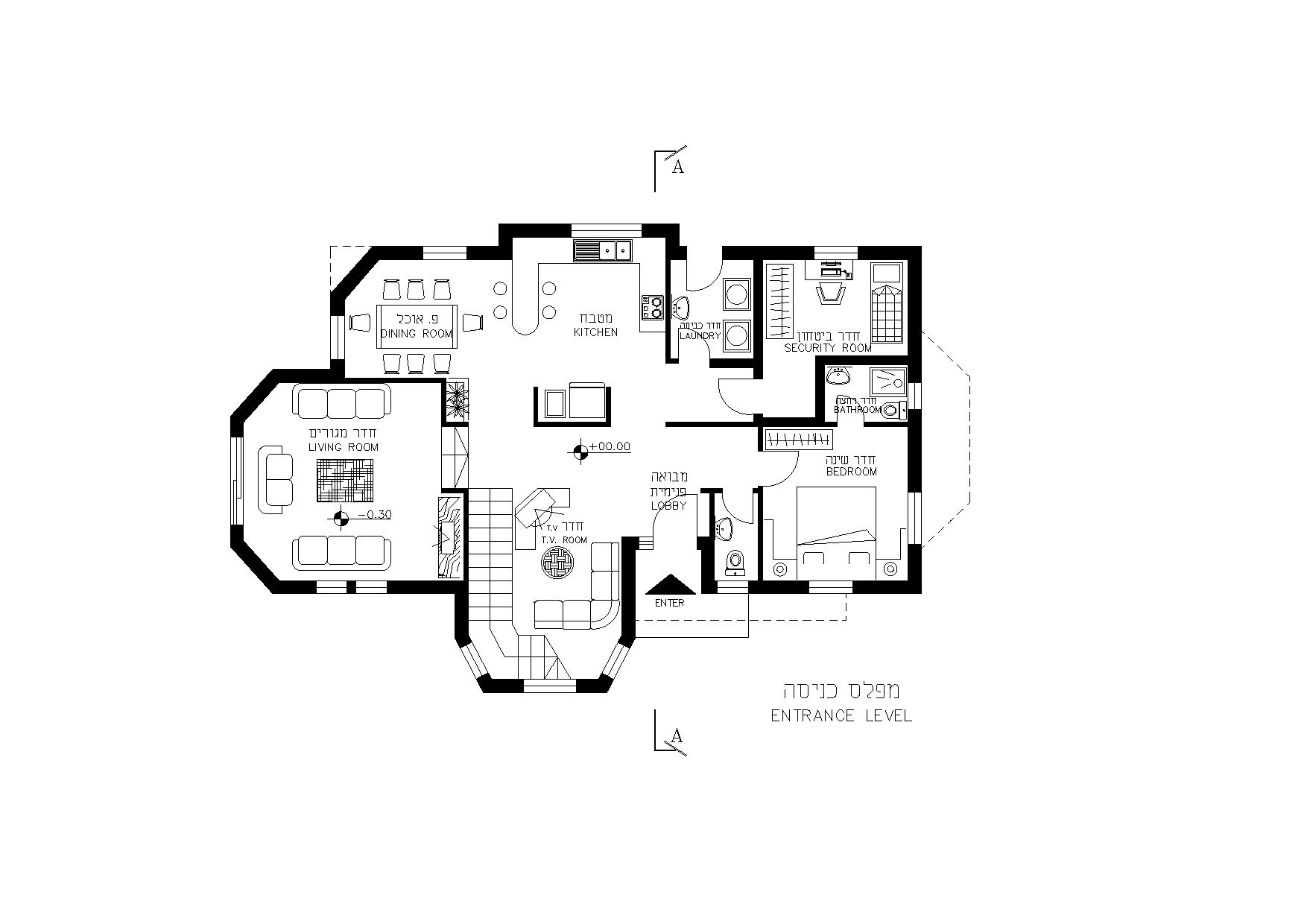 שבלול - תכנית אדריכלית DA-7908