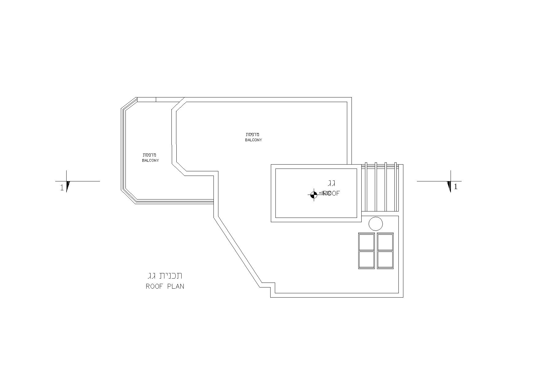 שבלול - תכנית אדריכלית DA-8570